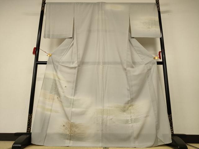 ■■■　サイズ　■■■ 身丈 170cm（肩から） 裄丈 68.5cm 袖丈 49cm　縫込み 5cm 袖幅 34.5cm 前幅 24.5cm 後幅 31.5cm 着物縫いこみ 内揚げ 0cm 裄 お袖側 約1.5cm　身頃側 約0cm ■...