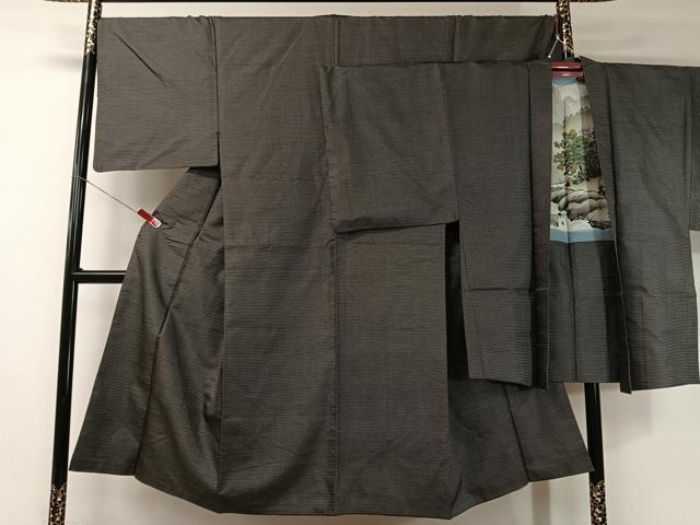 ■■■　サイズ　■■■ 【着物】 身丈 140cm（肩から） 裄丈 70cm 袖丈 48.5cm　縫込み 4cm 袖幅 35cm 前幅 27cm 後幅 30.5cm 着物縫いこみ 内揚げ 8cm 裄 お袖側 約3cm　身頃側 約2cm 【羽...