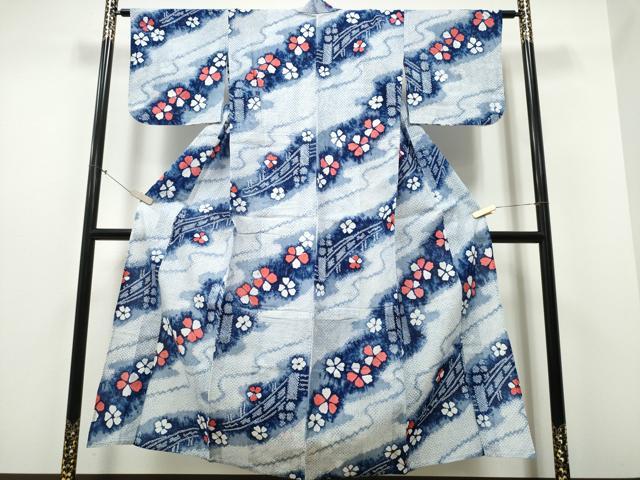 ■■■　サイズ　■■■ 身丈 150cm（肩から） 裄丈 64.5cm 袖丈 43cm　縫込み 3cm 袖幅 34cm 前幅 24cm 後幅 29.5cm 着物縫いこみ 内揚げ 0cm 裄 お袖側 約1cm　身頃側 約2cm ■■■　商品詳...