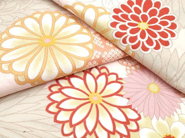 ■■■　サイズ　■■■ 身丈 160.5cm（肩から） 裄丈 63cm 袖丈 48cm　縫込み 1cm 袖幅 32cm 前幅 23cm 後幅 29cm 着物縫いこみ 内揚げ 0cm 裄 お袖側 約0cm　身頃側 約0cm ■■■　商品詳細　...