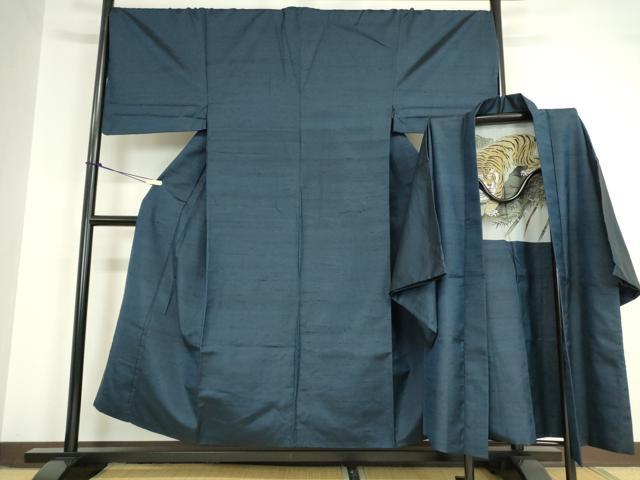 ■■■　サイズ　■■■ 【着物】 身丈 149cm（肩から） 裄丈 73cm 袖丈 49cm　縫込み 3cm 袖幅 37cm 前幅 25cm 後幅 30.5cm 着物縫いこみ 内揚げ 3cm 裄 お袖側 約0cm　身頃側 約0cm 【羽織】...