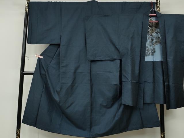 ■■■　サイズ　■■■ 【着物】 身丈 142.5cm（肩から） 裄丈 67cm 袖丈 48.5cm　縫込み 3cm 袖幅 34cm 前幅 25cm 後幅 30cm 着物縫いこみ 内揚げ 7.5cm 裄 お袖側 約3cm　身頃側 約2cm ...