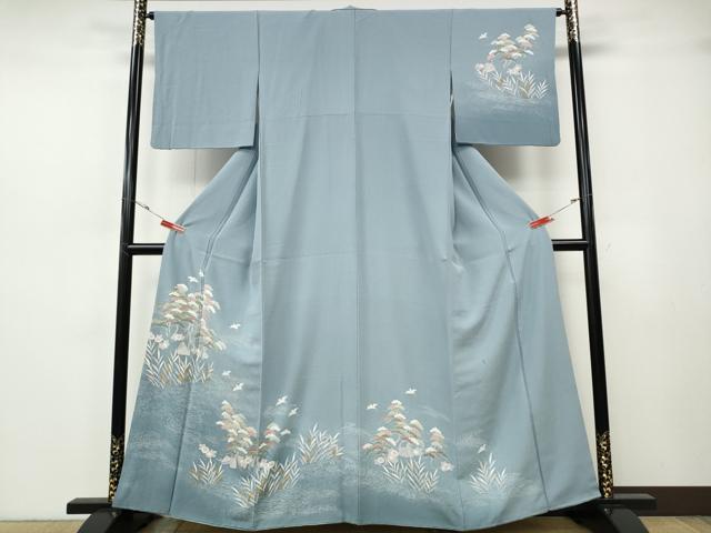 ■■■　サイズ　■■■ 身丈 160cm（肩から） 裄丈 64.5cm 袖丈 48cm　縫込み 6cm 袖幅 33cm 前幅 25cm 後幅 30cm 着物縫いこみ 内揚げ 7cm 裄 お袖側 約3.5cm　身頃側 約3.5cm ■■■　商...
