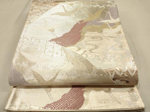 ■■■　サイズ　■■■ 長さ 432cm 幅 31cm程 ■■■　商品詳細　■■■ 【正絹】 詳細に関しましては、画像をご確認ください。 大変上質な逸品になります。 お安く出品致しますので、是非この機会にいかがでしょうか？ ■■■　注意事項...