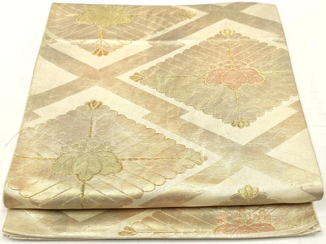 ■■■　サイズ　■■■ 長さ 416cm 幅 30.5cm程 ■■■　商品詳細　■■■ 【正絹・芯なし】 詳細に関しましては、画像をご確認ください。 大変上質な逸品になります。 お安く出品致しますので、是非この機会にいかがでしょうか？ ※汚...