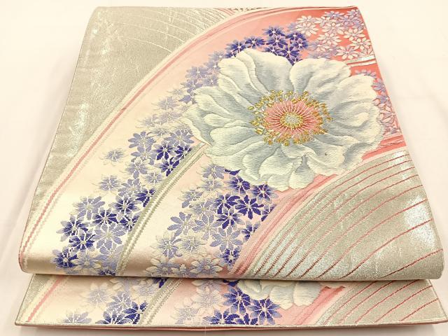 ■■■　サイズ　■■■ 長さ 420cm 幅 31cm程 ■■■　商品詳細　■■■ 【正絹】 詳細に関しましては、画像をご確認ください。 大変上質な逸品になります。 お安く出品致しますので、是非この機会にいかがでしょうか？ ■■■　注意事項...