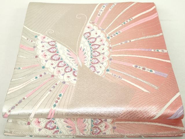 ■■■　サイズ　■■■ 長さ 422cm 幅 30.5cm程 ■■■　商品詳細　■■■ 【正絹・芯なし】 詳細に関しましては、画像をご確認ください。 大変上質な逸品になります。 お安く出品致しますので、是非この機会にいかがでしょうか？ ■■...