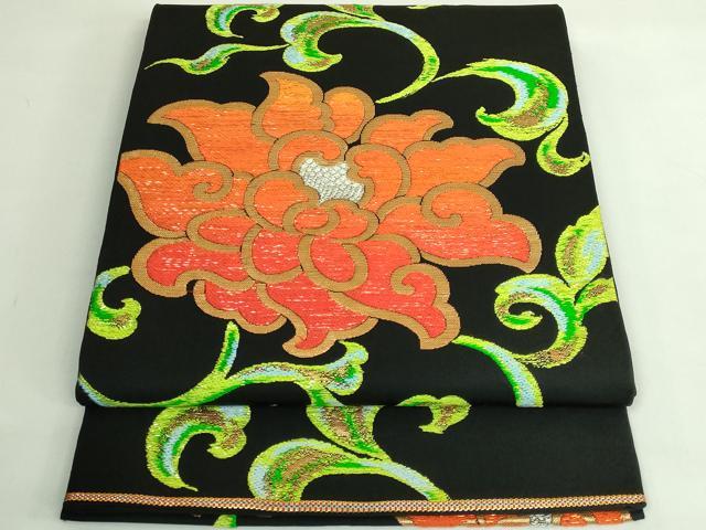 ■■■　サイズ　■■■ 長さ 432cm　幅 30.5cm程 ■■■　商品詳細　■■■ 【正絹・芯なし】 状態は締めてはおりますが 特に目立ったシミ汚れなどもなく大変良い状態です。 伝統的な西陣にあって、常に斬新な発想と 革新的な技法の習得...