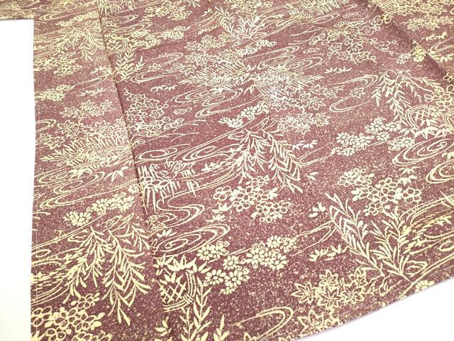 ■■■　サイズ　■■■ 身丈 160.5cm（肩から） 裄丈 64cm 袖丈 49cm　縫込み 5.5cm 袖幅 33cm 前幅 23cm 後幅 30.5cm 着物縫いこみ 内揚げ 2cm 裄 お袖側 約2cm　身頃側 約3cm ■■■　商...