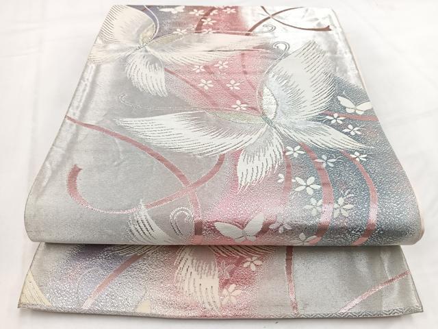 ■■■　サイズ　■■■ 長さ 424cm 幅 30.5cm程 ■■■　商品詳細　■■■ 【正絹】 詳細に関しましては、画像をご確認ください。 大変上質な逸品になります。 お安く出品致しますので、是非この機会にいかがでしょうか？ ■■■　注意...