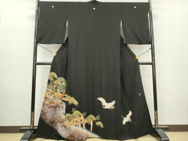 ■■■　サイズ　■■■ 身丈 163cm（肩から） 裄丈 68cm 袖丈 55cm　縫込み 7.5cm 袖幅 34cm 前幅 24.5cm 後幅 30.5cm 着物縫いこみ 内揚げ 0cm 裄 お袖側 約3.5cm　身頃側 約4cm ■■■...