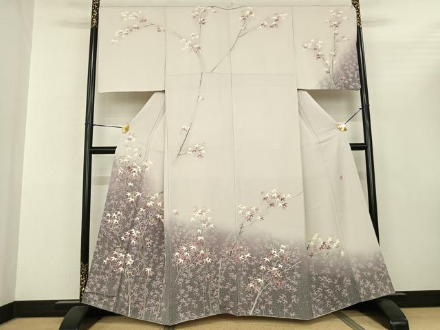 ■■■　サイズ　■■■ 身丈 159cm（肩から） 裄丈 69cm 袖丈 49cm　縫込み 5cm 袖幅 34cm 前幅 31cm 後幅 34cm 着物縫いこみ 内揚げ 6cm 裄 お袖側 約2cm　身頃側 約0cm ■■■　商品詳細　■■...