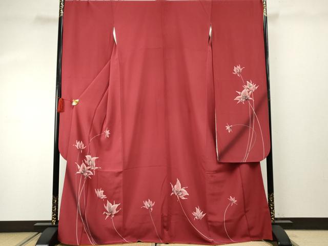 ■■■　サイズ　■■■ 身丈 166cm（肩から） 裄丈 71cm 袖丈 112.5cm　縫込み 6.5cm 袖幅 36cm 前幅 26cm 後幅 30.5cm 着物縫いこみ 内揚げ 4cm 裄 お袖側 約1cm　身頃側 約0cm ■■■　...
