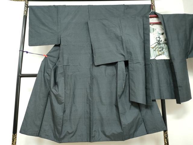 ■■■　サイズ　■■■ 【着物】 身丈 141cm（肩から） 裄丈 67cm 袖丈 49cm　縫込み 4cm 袖幅 34cm 前幅 24.5cm 後幅 30cm 着物縫いこみ 内揚げ 7cm 裄 お袖側 約1cm　身頃側 約2cm 【羽織】...