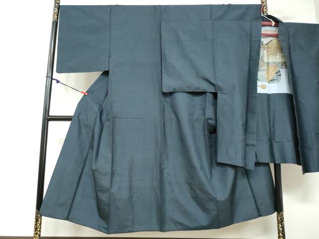 ■■■　サイズ　■■■ 【着物】 身丈 144.5cm（肩から） 裄丈 67.5cm 袖丈 50cm　縫込み 3cm 袖幅 34cm 前幅 27.5cm 後幅 33cm 着物縫いこみ 内揚げ 12cm 裄 お袖側 約6cm　身頃側 約3cm...