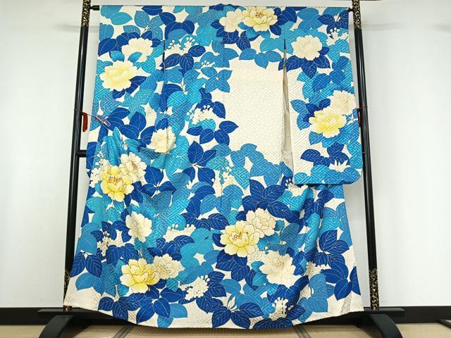 ■■■　サイズ　■■■ 身丈 160cm（肩から） 裄丈 64cm 袖丈 93cm　縫込み 3cm 袖幅 33cm 前幅 23cm 後幅 31cm 着物縫いこみ 内揚げ 3cm 裄 お袖側 約1cm　身頃側 約1cm ■■■　商品詳細　■■...