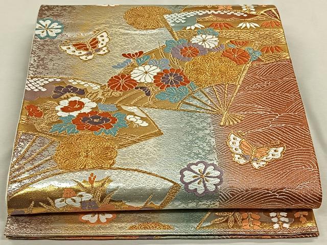 ■■■　サイズ　■■■ 長さ 432cm 幅 31cm程 ■■■　商品詳細　■■■ 【正絹・芯なし】 詳細に関しましては、画像をご確認ください。 大変上質な逸品になります。 お安く出品致しますので、是非この機会にいかがでしょうか？ ※汚れ等...