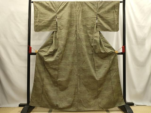 ■■■　サイズ　■■■ 身丈 162cm（肩から） 裄丈 65cm 袖丈 46cm　縫込み 1cm 袖幅 33cm 前幅 23cm 後幅 31cm 着物縫いこみ 内揚げ 0cm 裄 お袖側 約2cm　身頃側 約2cm ■■■　商品詳細　■■...