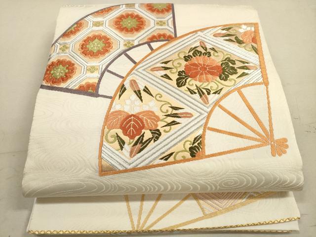 ■■■　サイズ　■■■ 長さ 424cm 幅 30.5cm程 ■■■　商品詳細　■■■ 【正絹】 詳細に関しましては、画像をご確認ください。 大変上質な逸品になります。 お安く出品致しますので、是非この機会にいかがでしょうか？ ※汚れ等に関...