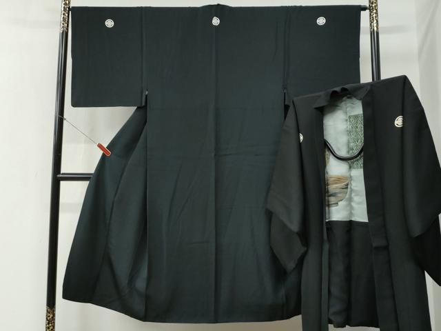 ■■■　サイズ　■■■ 【着物】 身丈 140cm（肩から） 裄丈 66cm 袖丈 48cm　縫込み 4cm 袖幅 34cm 前幅 27cm 後幅 31cm 着物縫いこみ 内揚げ 6cm 裄 お袖側 約2cm　身頃側 約2cm 【羽織】 身...