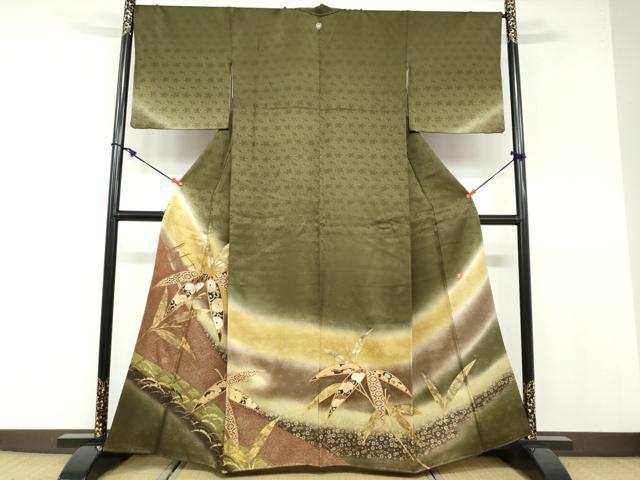 ■■■　サイズ　■■■ 身丈 158.5cm（肩から） 裄丈 69cm 袖丈 48cm　縫込み 7cm 袖幅 35.5cm 前幅 26.5cm 後幅 31cm 着物縫いこみ 内揚げ 6cm 裄 お袖側 約1cm　身頃側 約1cm ■■■　商...