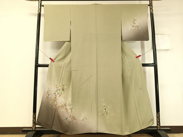 ■■■　サイズ　■■■ 身丈 156cm（肩から） 裄丈 64.5cm 袖丈 49cm　縫込み 7cm 袖幅 32.5cm 前幅 25cm 後幅 30.5cm 着物縫いこみ 内揚げ 11cm 裄 お袖側 約4cm　身頃側 約4.5cm ■■...