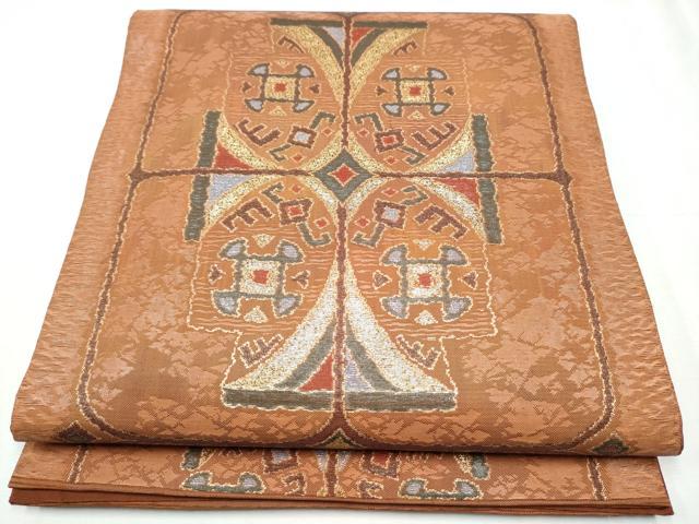 ■■■　サイズ　■■■ 長さ 430cm 幅 31cm程 ■■■　商品詳細　■■■ 【正絹】 状態は接写画像のように 裏地に薄い汚れがございますが その他表地は特に目立ったシミ汚れなどもなく大変良い状態です。 着用時には見えない部分になるか...