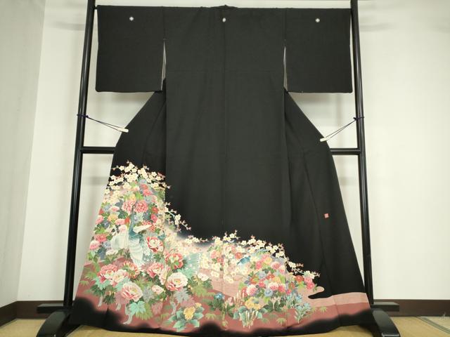 ■■■　サイズ　■■■ 身丈 164cm（肩から） 裄丈 68cm 袖丈 48cm　縫込み 4cm 袖幅 34.5cm 前幅 25cm 後幅 30cm 着物縫いこみ 内揚げ 4cm 裄 お袖側 約1cm　身頃側 約1cm ■■■　商品詳細　...
