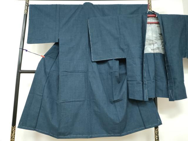 ■■■　サイズ　■■■ 【着物】 身丈 143cm（肩から） 裄丈 67cm 袖丈 49cm　縫込み 3cm 袖幅 35cm 前幅 27cm 後幅 30cm 着物縫いこみ 内揚げ 3cm 裄 お袖側 約2cm　身頃側 約3cm 【羽織】 身...