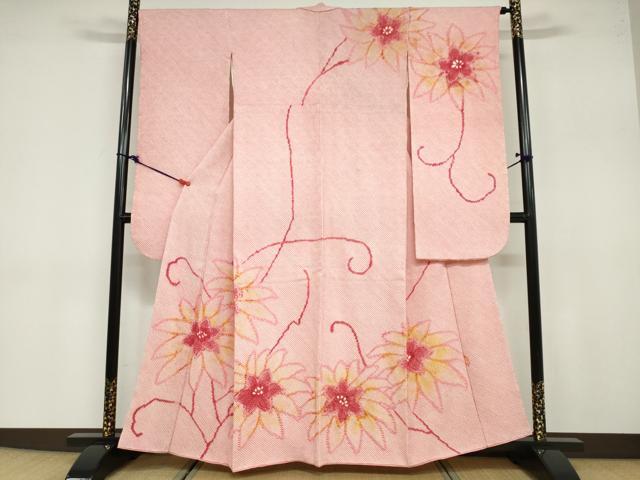 ■■■　サイズ　■■■ 身丈 159.5cm（肩から） 裄丈 66.5cm 袖丈 94.5cm　縫込み 4cm 袖幅 33cm 前幅 26.5cm 後幅 31cm 着物縫いこみ 内揚げ 0cm 裄 お袖側 約1cm　身頃側 約1cm ■■■...