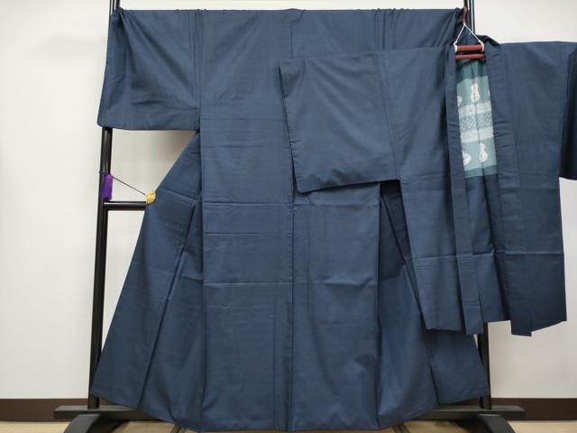 ■■■　サイズ　■■■ 【着物】 身丈 156.5cm（肩から） 裄丈 76cm 袖丈 51cm 袖幅 38cm 前幅 27.5cm 後幅 31cm 着物縫いこみ 内揚げ 10cm 裄 お袖側 約 1cm　身頃側 約 0cm 【羽織】 身丈...