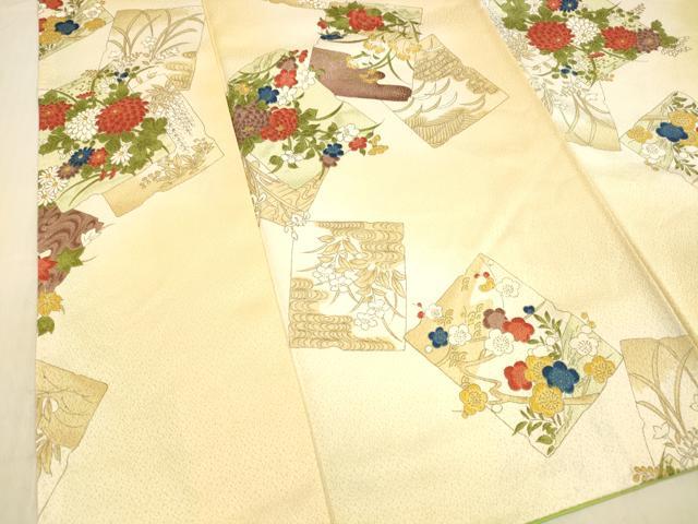 ■■■　サイズ　■■■ 身丈 162cm（肩から） 裄丈 64.5cm 袖丈 52cm　縫込み 3cm 袖幅 32.5cm 前幅 23cm 後幅 28.5cm 着物縫いこみ 内揚げ 2cm 裄 お袖側 約3cm　身頃側 約4.5cm ■■■...