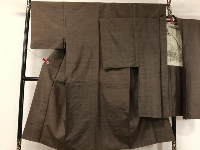 ■■■　サイズ　■■■ 【着物】 身丈 144cm（肩から） 裄丈 67cm 袖丈 50cm　縫込み 3cm 袖幅 33.5cm 前幅 25.5cm 後幅 31cm 着物縫いこみ 内揚げ 6cm 裄 お袖側 約2cm　身頃側 約2cm 【羽...