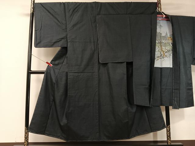 ■■■　サイズ　■■■ 【着物】 身丈 148cm（肩から） 裄丈 69.5cm 袖丈 52.5cm　縫込み 3cm 袖幅 35cm 前幅 24.5cm 後幅 30.5cm 着物縫いこみ 内揚げ 9cm 裄 お袖側 約2cm　身頃側 約2....