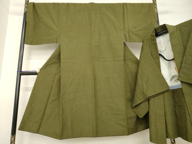 ■■■　サイズ　■■■ 【着物】 身丈 137cm（肩から） 裄丈 71.5cm 袖丈 49cm　縫込み 5.5cm 袖幅 37cm 前幅 24cm 後幅 30cm 着物縫いこみ 内揚げ 8cm 裄 お袖側 約1.5cm　身頃側 約2cm ...