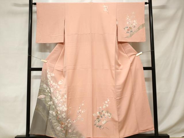 ■■■　サイズ　■■■ 身丈 155cm（肩から） 裄丈 63cm 袖丈 47cm　縫込み 5cm 袖幅 33cm 前幅 23cm 後幅 30cm 着物縫いこみ 内揚げ 8cm 裄 お袖側 約2cm　身頃側 約4cm ■■■　商品詳細　■■...