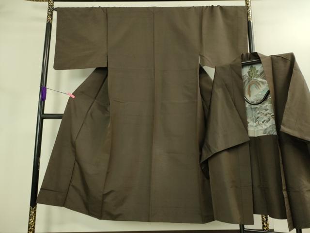 ■■■　サイズ　■■■ 【着物】 身丈 141.5cm（肩から） 裄丈 69cm 袖丈 47cm 袖幅 35.5cm 前幅 26cm 後幅 30.5cm 着物縫いこみ 内揚げ 5.5cm 裄 お袖側 約 1cm　身頃側 約 2.5cm 【羽...