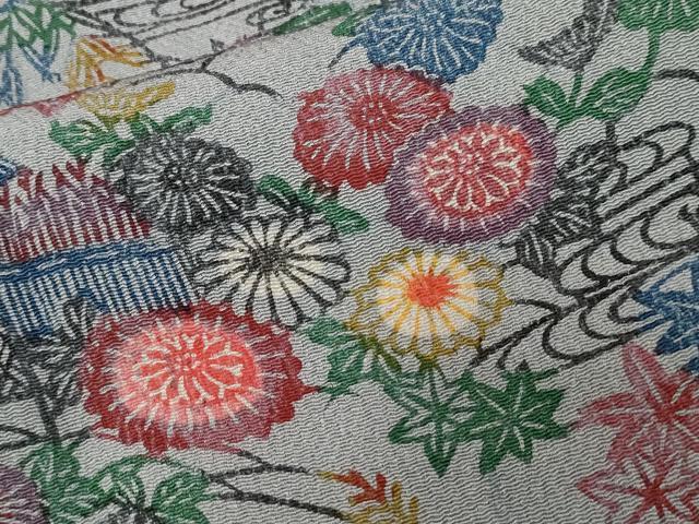 ■■■　サイズ　■■■ 身丈 156cm（肩から） 裄丈 62cm 袖丈 48cm　縫込み 2cm 袖幅 33cm 前幅 23cm 後幅 30cm 着物縫いこみ 内揚げ 0cm 裄 お袖側 約3cm　身頃側 約4cm ■■■　商品詳細　■■...