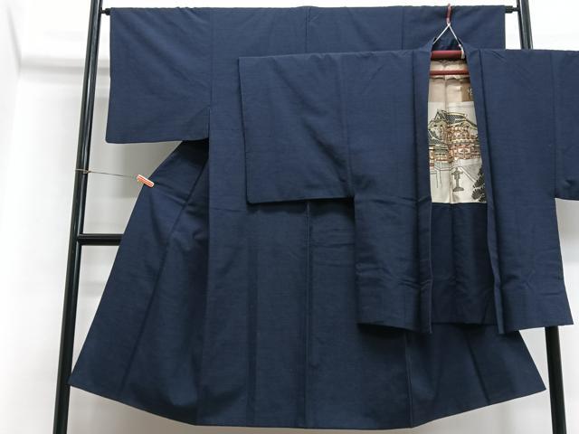 ■■■　サイズ　■■■ 【着物】 身丈 132cm（肩から） 裄丈 64cm 袖丈 48cm　縫込み 0cm 袖幅 32.5cm 前幅 24.5cm 後幅 30.5cm 着物縫いこみ 内揚げ 8cm 裄 お袖側 約5cm　身頃側 約5cm ...