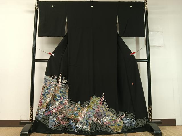 ■■■　サイズ　■■■ 身丈 169cm（肩から） 裄丈 68cm 袖丈 48cm　縫込み 5.5cm 袖幅 34.5cm 前幅 25.5cm 後幅 30.5cm 着物縫いこみ 内揚げ 5cm 裄 お袖側 約2cm　身頃側 約1cm ■■■...