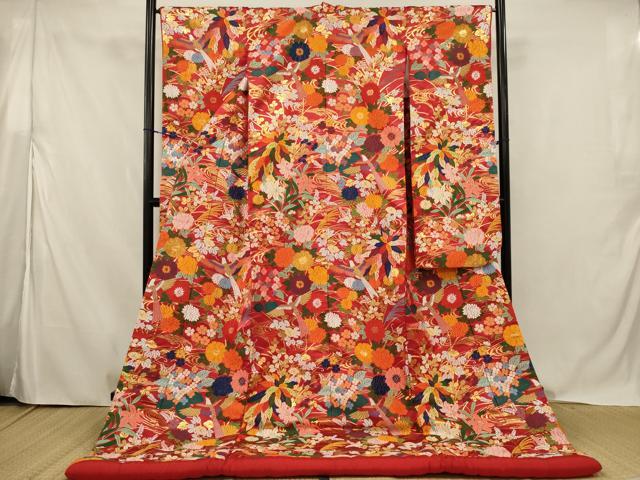 ■■■　サイズ　■■■ 身丈 196cm（肩から） 裄丈 66cm 袖丈 104cm　縫込み 6cm 袖幅 32cm 前幅 28cm 後幅 30cm 着物縫いこみ 内揚げ 0cm 裄 お袖側 約2cm　身頃側 約1cm ■■■　商品詳細　■...
