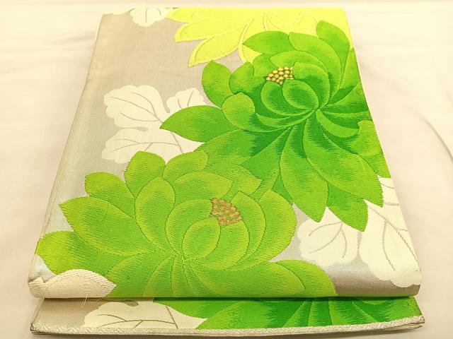 ■■■　サイズ　■■■ 長さ 428cm 幅 30cm程 ■■■　商品詳細　■■■ 【正絹・芯なし・関西仕立て】 詳細に関しましては、画像をご確認ください。 大変上質な逸品になります。 お安く出品致しますので、是非この機会にいかがでしょうか...