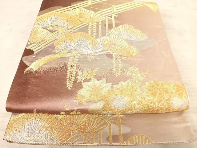 ■■■　サイズ　■■■ 長さ 410cm 幅 30cm程 ■■■　商品詳細　■■■ 【正絹・芯なし】 詳細に関しましては、画像をご確認ください。 大変上質な逸品になります。 お安く出品致しますので、是非この機会にいかがでしょうか？ ■■■　...