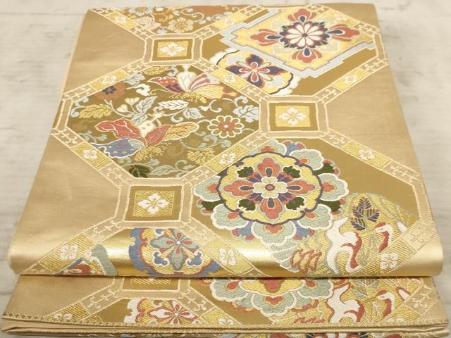 ■■■　サイズ　■■■ 長さ 432cm 幅 31cm程 ■■■　商品詳細　■■■ 【正絹】 詳細に関しましては、画像をご確認ください。 大変上質な逸品になります。 お安く出品致しますので、是非この機会にいかがでしょうか？ ※汚れ等に関しま...