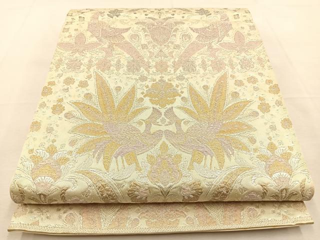 ■■■　サイズ　■■■ 長さ 420cm 幅 30.5cm程 ■■■　商品詳細　■■■ 【正絹・芯なし・関西仕立て】 詳細に関しましては、画像をご確認ください。 大変上質な逸品になります。 お安く出品致しますので、是非この機会にいかがでしょ...