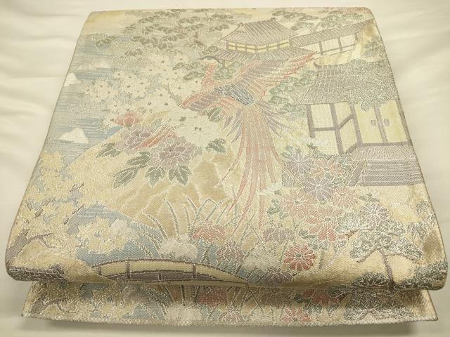 ■■■　サイズ　■■■ 長さ 436cm 幅 30cm程 ■■■　商品詳細　■■■ 【正絹・関西仕立て】 詳細に関しましては、画像をご確認ください。 大変上質な逸品になります。 お安く出品致しますので、是非この機会にいかがでしょうか？ ■■...