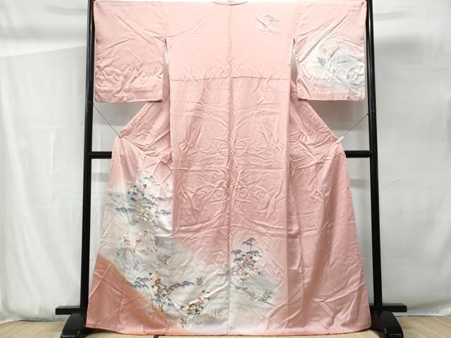■■■　サイズ　■■■ 身丈 168.5cm（肩から） 裄丈 69.5cm 袖丈 50.5cm　縫込み 2.5cm 袖幅 35cm 前幅 24.5cm 後幅 29cm 着物縫いこみ 内揚げ 5cm 裄 お袖側 約1cm　身頃側 約1cm ■...