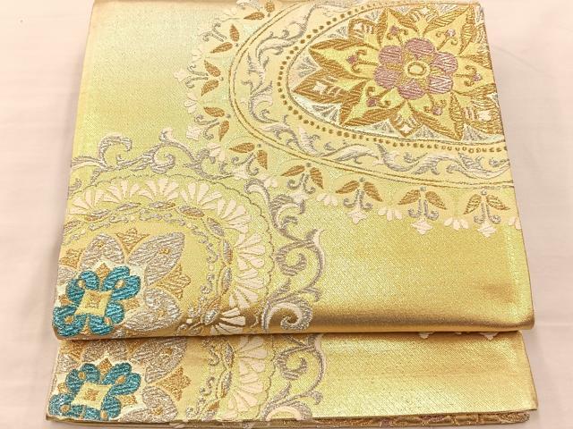 ■■■　サイズ　■■■ 長さ 416cm 幅 31cm程 ■■■　商品詳細　■■■ 【正絹・芯なし】 詳細に関しましては、画像をご確認ください。 大変上質な逸品になります。 お安く出品致しますので、是非この機会にいかがでしょうか？ ※汚れ等...