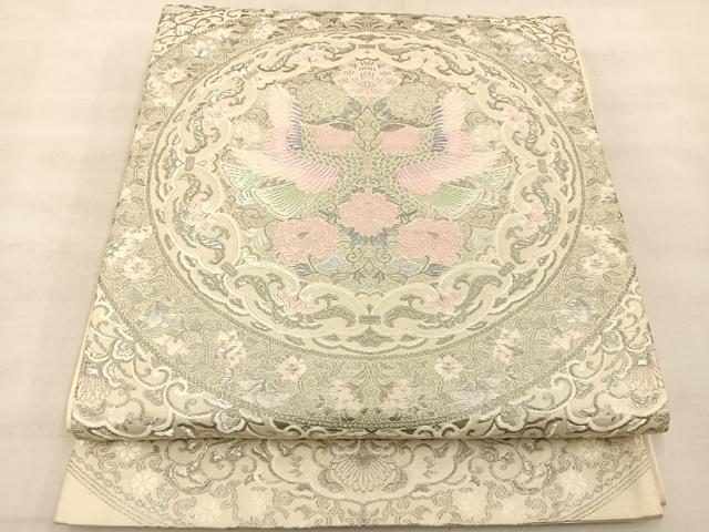 ■■■　サイズ　■■■ 長さ 414cm 幅 30.5cm程 ■■■　商品詳細　■■■ 【正絹・芯なし】 詳細に関しましては、画像をご確認ください。 大変上質な逸品になります。 お安く出品致しますので、是非この機会にいかがでしょうか？ ■■...
