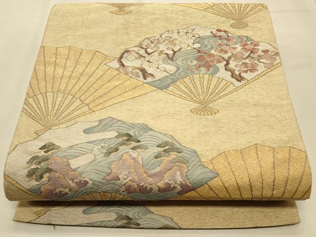 ■■■　サイズ　■■■ 長さ 422cm 幅 30.5cm程 ■■■　商品詳細　■■■ 【正絹】 詳細に関しましては、画像をご確認ください。 大変上質な逸品になります。 お安く出品致しますので、是非この機会にいかがでしょうか？ ■■■　注意...